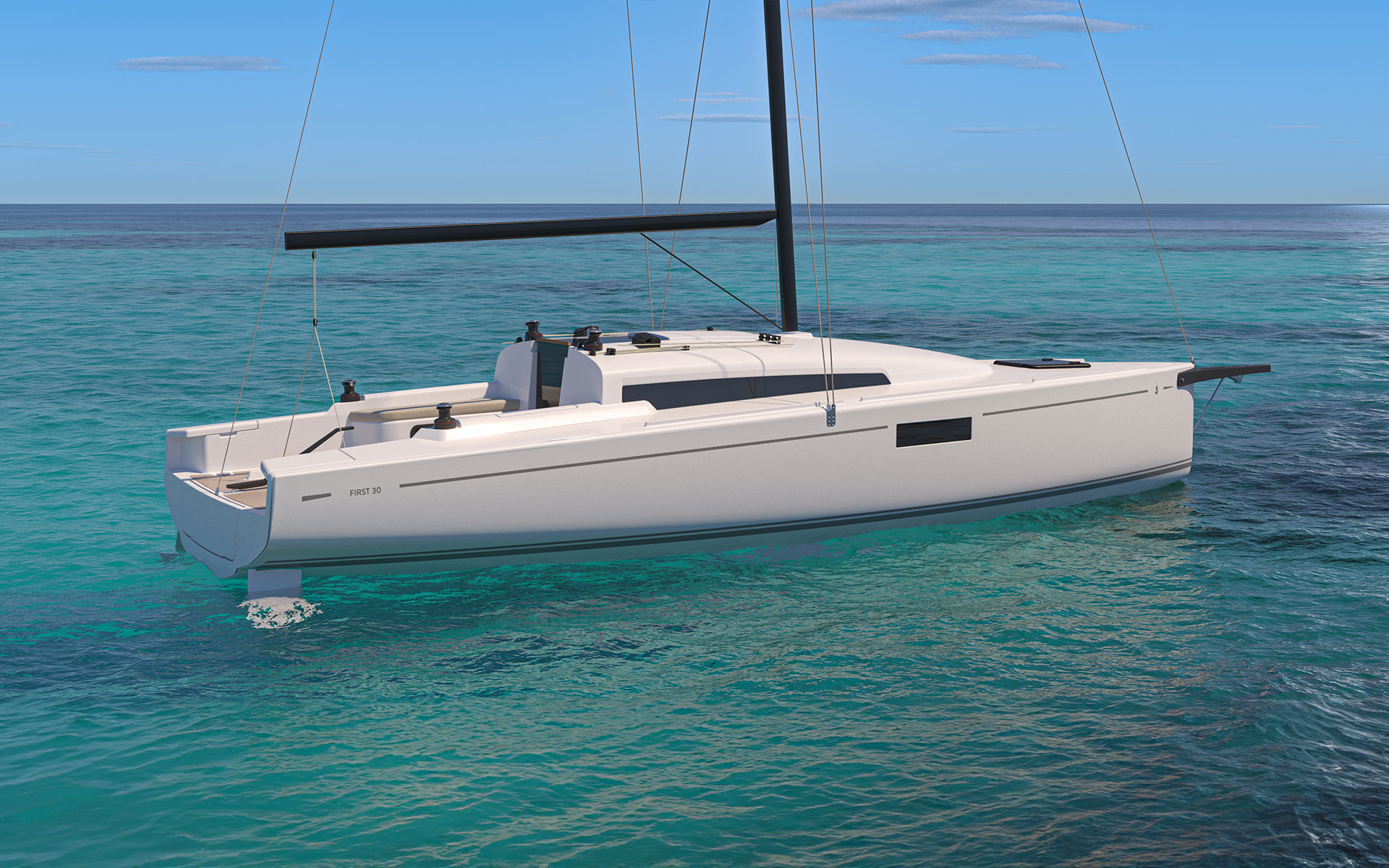 Introducing the Exciting New Planing Cruiser, the First 30 | BENETEAU