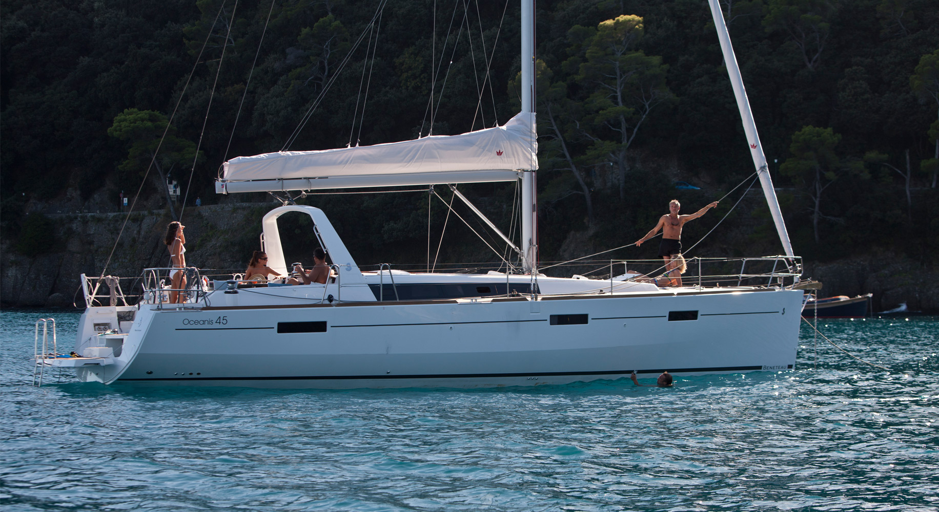 Sailboats Oceanis 45 - Sailing Yacht Beneteau
